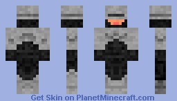 Robocop Minecraft Skin