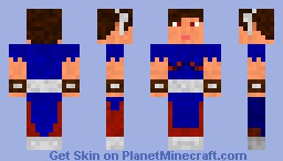 Street Fighter - Chun Li Minecraft Skin