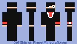 Suit man Minecraft Skin