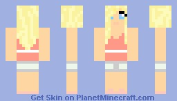 Summer Girl Minecraft Skin