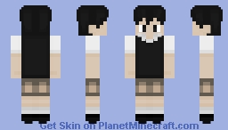 Sunny skin from Omori Minecraft Skin