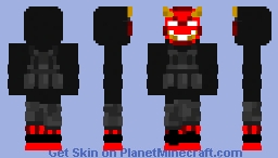 Oni Mask Skin Minecraft Skin