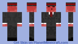hatty man Minecraft Skin