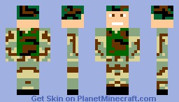 US Soldier - Op Iraqi Freedom Uniform Minecraft Skin