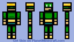 Operator Green (OP) Minecraft Skin
