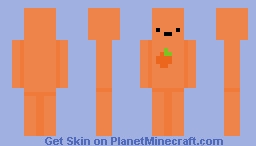Orange Guy Minecraft Skin