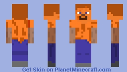 orange Minecraft Skin