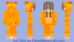 Orange Slime Minecraft Skin