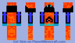 orange guy Minecraft Skin