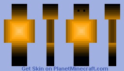 orange cube Minecraft Skin