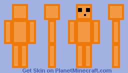 Orange Slime Minecraft Skin