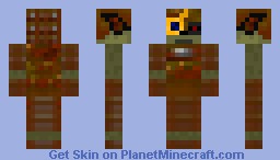 Steampunk Orc Minecraft Skin