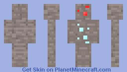 The Ore-Man (VIEW 3D) Minecraft Skin