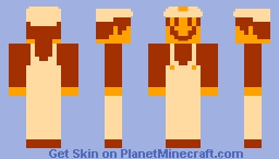 SMB1 Fire Mario Minecraft Skin