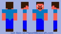 8-Bit Nes Default Skin Minecraft Skin