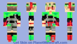 OrionSound - MCC PARTY 2! (Lime Llamas) Minecraft Skin