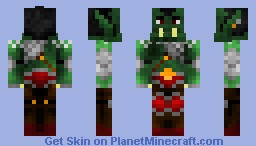 Ork Grunt (RED) Minecraft Skin