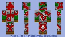 crudely made ork Minecraft Skin