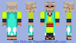 Oshus - Phantom Hourglass Minecraft Skin