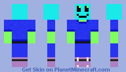 smile face guy Minecraft Skin
