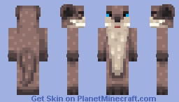 My edited Otter skin Minecraft Skin