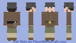 Great War Ottoman soldier Minecraft Skin