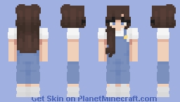 Overalls // Girl Minecraft Skin