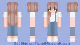 Overalls Girl Minecraft Skin