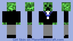 business creeper Minecraft Skin