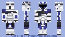 Captain Rex (Phase 2) Minecraft Skin