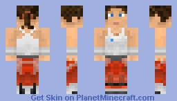 pOrtal 2 Chell Minecraft Skin