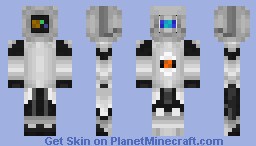 pOrtal 2 Atlas N' P-body Minecraft Skin
