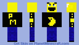 Pacman fan skin Minecraft Skin