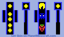 Pac-Man Minecraft Skin