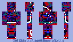 Paint Man Minecraft Skin