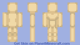 Pale human skin base Minecraft Skin