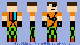 Pale cyborg skin Minecraft Skin