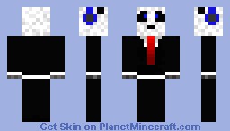 panda swagger Minecraft Skin