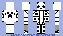 Panda Men Minecraft Skin
