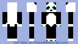 Panda bear Minecraft Skin