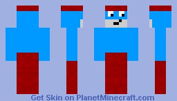 Papa smurf Minecraft Skin