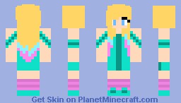 Party Girl Minecraft Skin