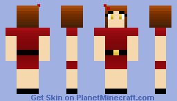 amnesia heroine Minecraft Skin