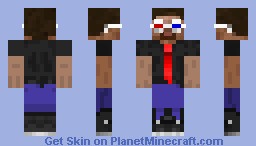 Party steve Minecraft Skin