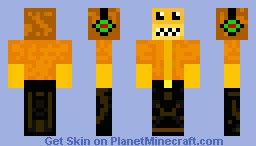 Zip Man With Headphones Minecraft Skin