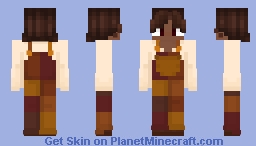 Patch-work Overalls [Dark] Minecraft Skin