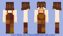 Patch-work Overalls [Dark] Minecraft Skin