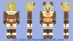 PatrickZ - Squirrel Girl [MC Mayhem Draft 1/26/25] Minecraft Skin