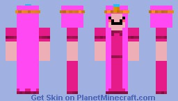 Princess Bubblegum from Adventure Time Minecraft Skin