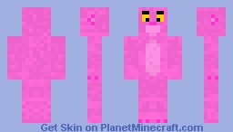 The Pink Panther Minecraft Skin